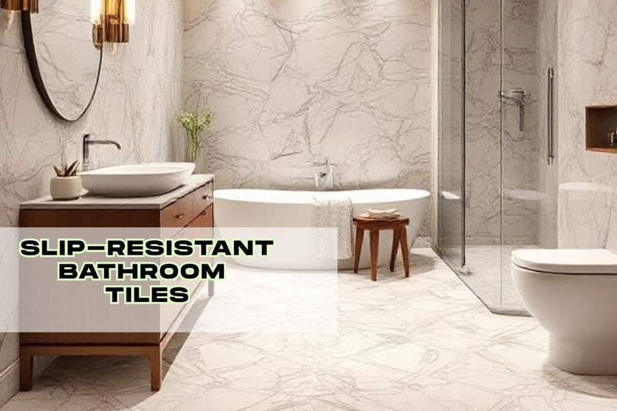 Slip‑Resistant Bathroom Floor Tiles (COF, PEI & ADA Rules) : Complete Guide