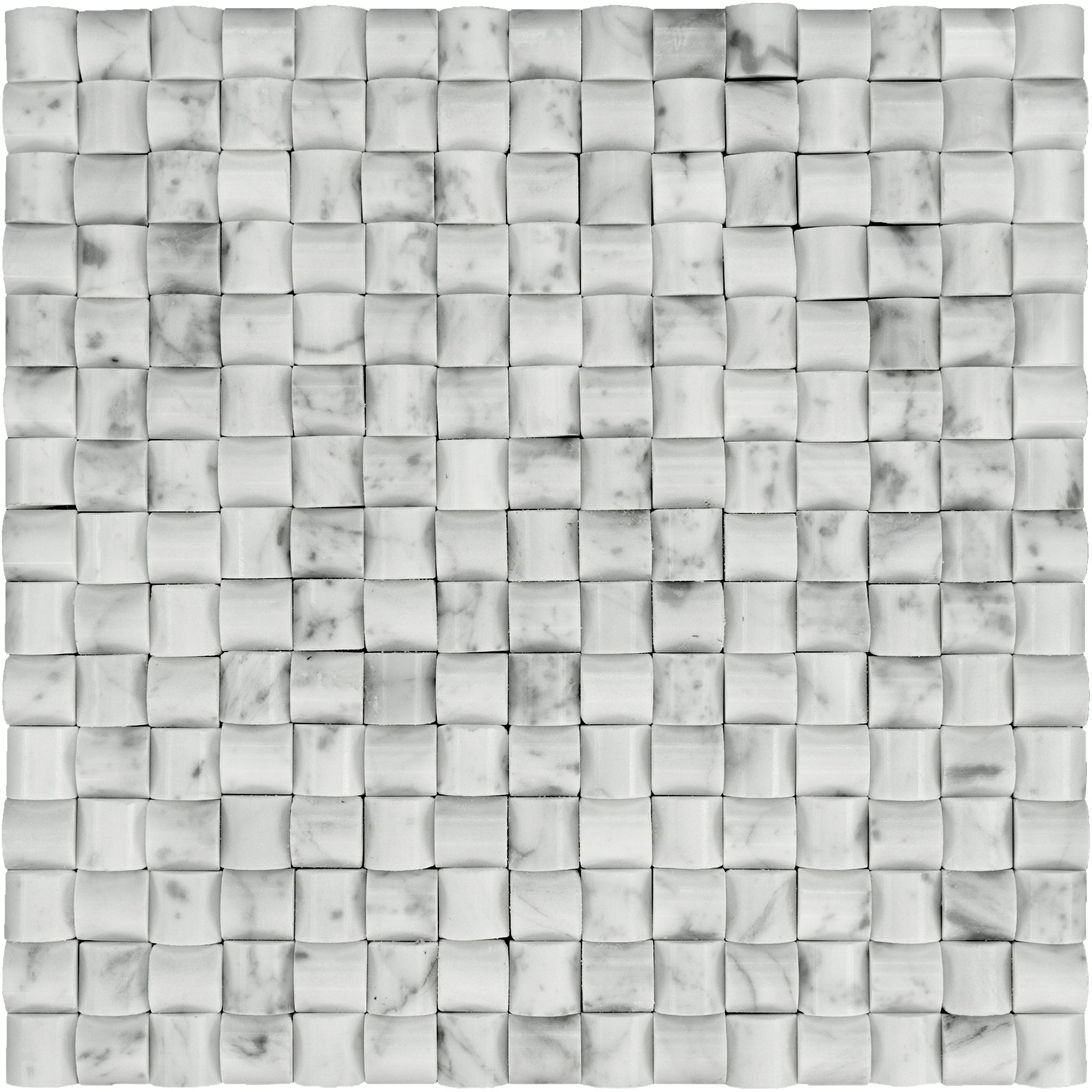 Buy Carrara White Bread Mosaic | Best Quality Marble Online